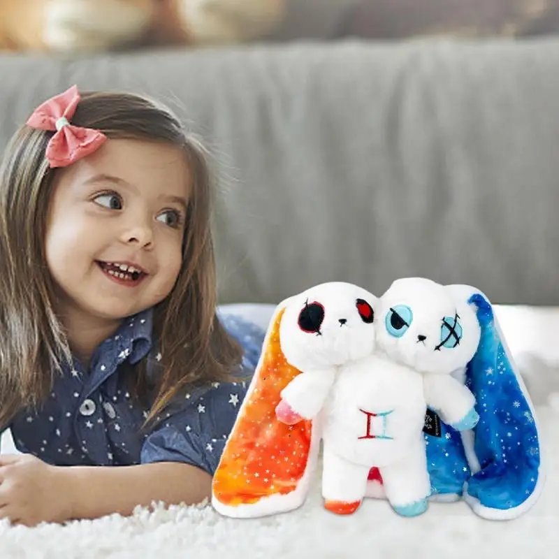 Dreadfuls-Gemini-Rabbit-Plush-Toy-Kids-Halloween-Scary-Stuffed-Animal ...