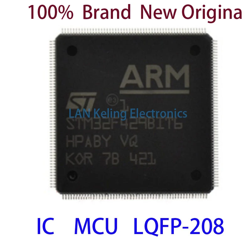 STM32F429BIT6 100% nuevo, Original, STM STM32F STM32F429 STM32F429BI STM32F429BIT MCU LQFP 208 ...
