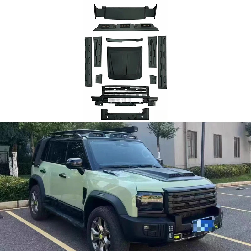 Car-Body-Kit-Fit-for-Chery-JETOUR-Traveler-T2-2023-2024-City-Hunter-Kit ...