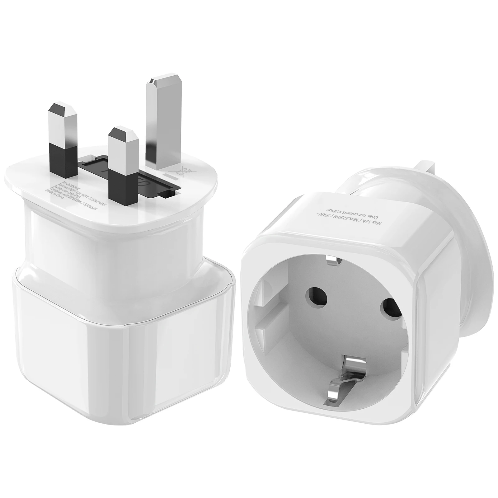 2-Piece-Travel-Adapter-Europe-to-UK-Travel-G-Plug-Power-Adapter-for-UK ...