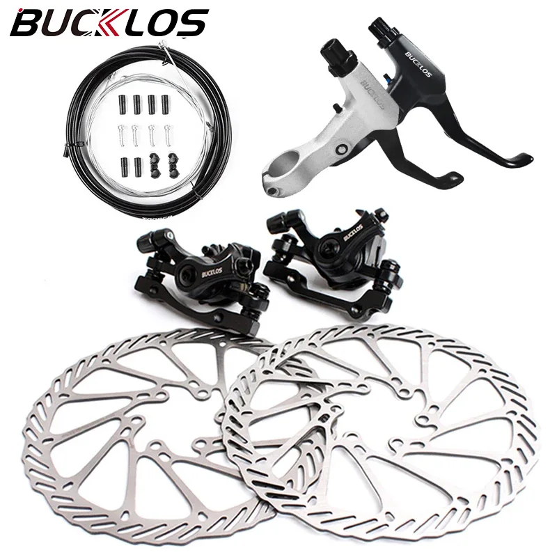 BUCKLOS Road MTB Bike Disc Brake Set IS PM Bicycle Brake Calipers ...