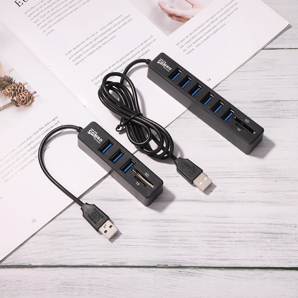 USB 2.0 Multi HUB Adapter 5/8 Ports Multiple USB Splitter USB Power Hub ...