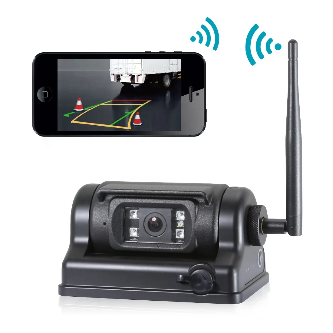 STONKAM HD Wireless Wi-Fi Truck Rear View Backup Reversing Camera ...