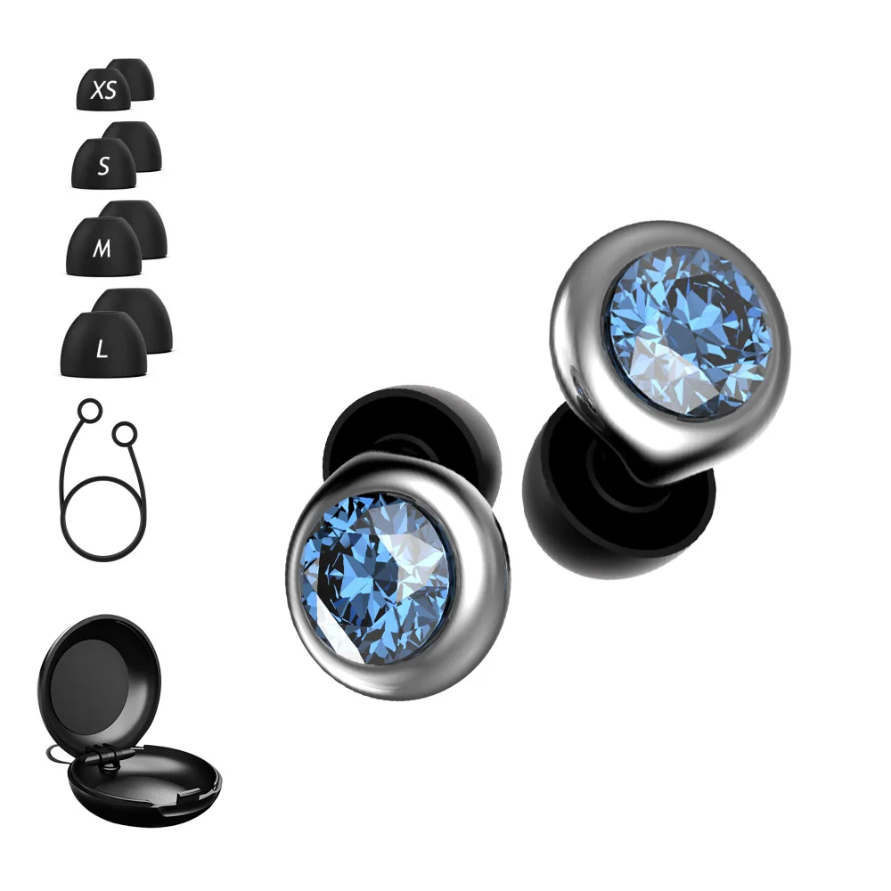 Noise-cancelling-earplug-Crystal-concert-earplug-Cool-personality-Bring ...