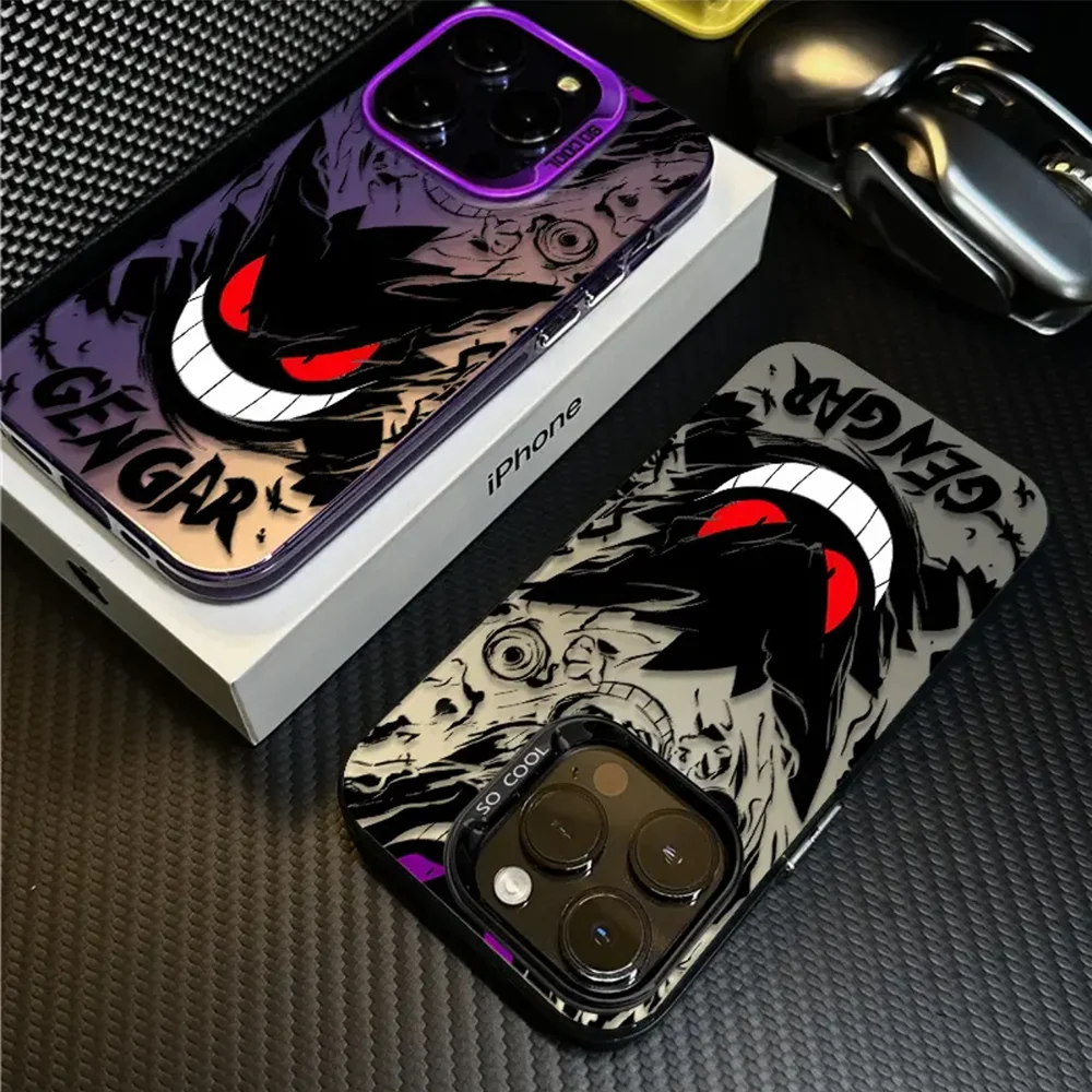 Enhanced Anime Gengar Anti-Fall Matte Phone Case for Samsung S25 Ultra ...