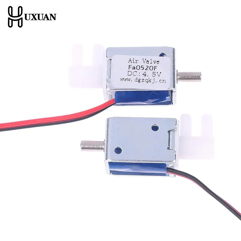 DC 4.5V 6V 12V 24V Tiny Mini Solenoid Valve Normally Closed N/C Flow ...