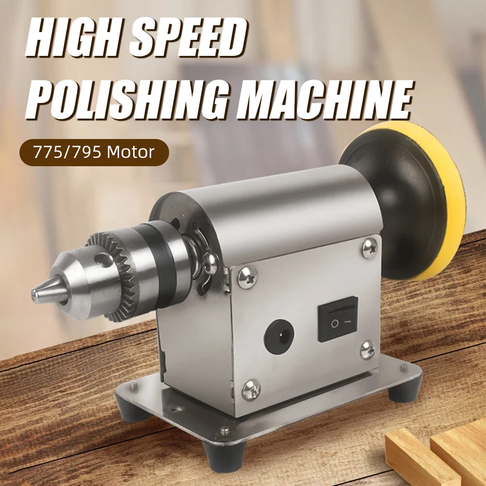 Benchtop Polisher Jewelry Rock Mill Polishing Machine Universal ...