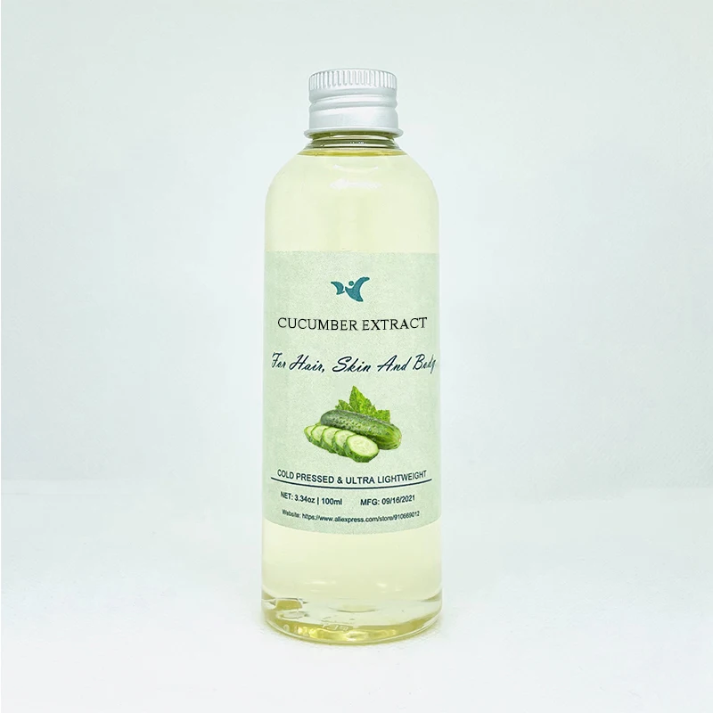 Extraction-Of-Cucumber-Extract-From-Pure-Natural-Materials-Moisturize ...