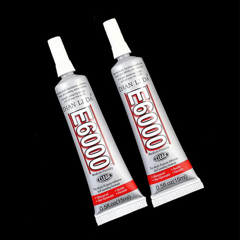 15ml-E6000-Glue-CrystalDIY-Strong-Hotfix-Adhesive-For-Jewelry-Clothes ...