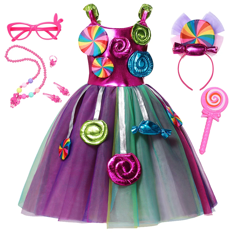 Carnival-Candy-Dress-for-Girls-Purim-Festival-Fancy-Lollipop-Costume ...