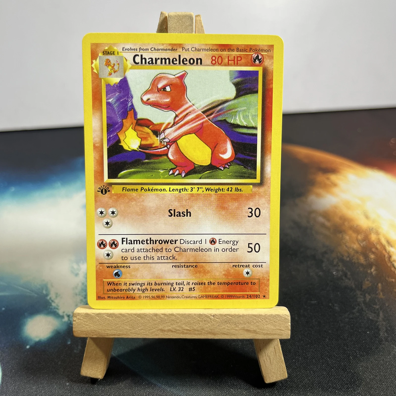 Charmeleon Pokemon Card