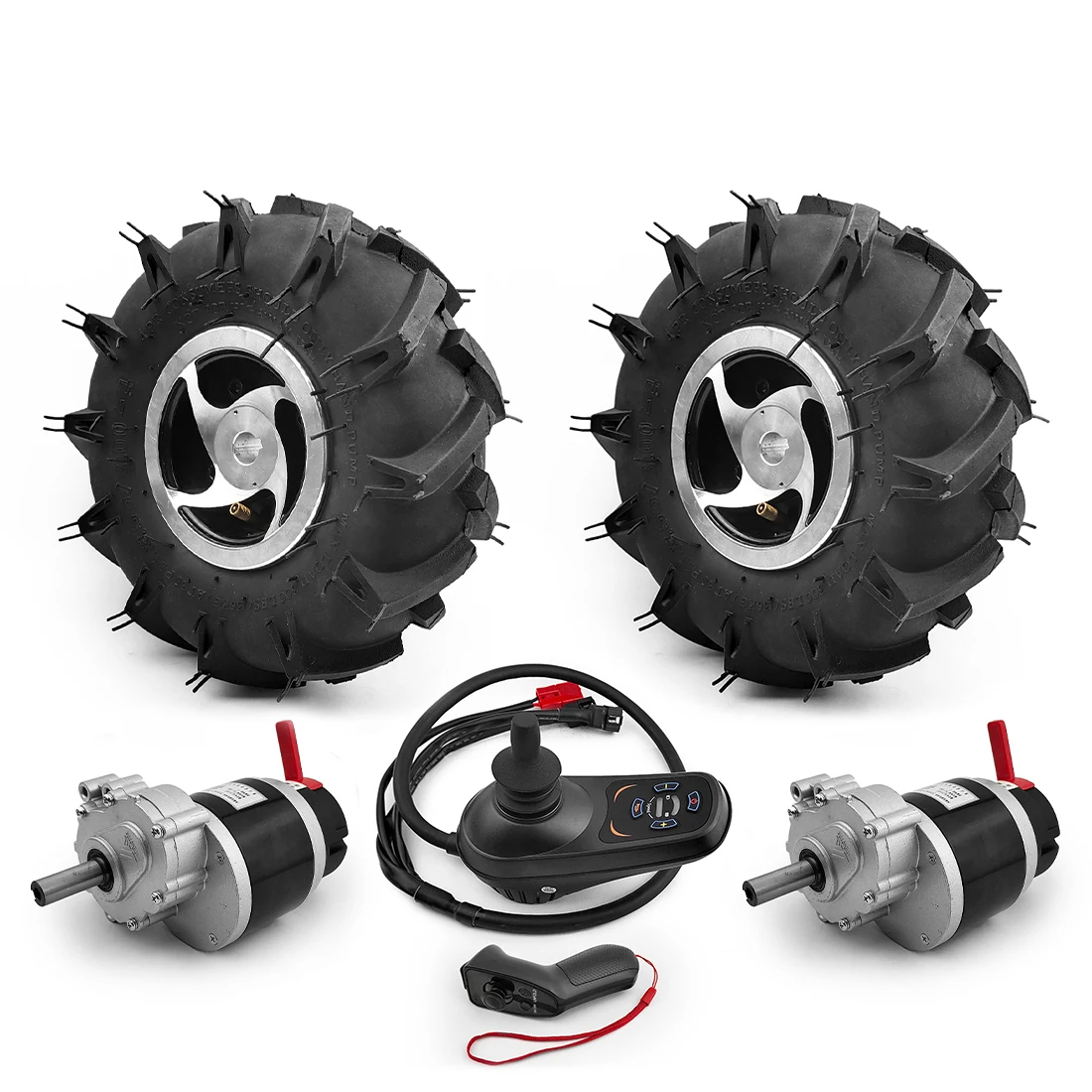 10-Inch-Tractor-wheels-24V-700W-Agricultural-Tool-Cart-Lawn-Mower ...