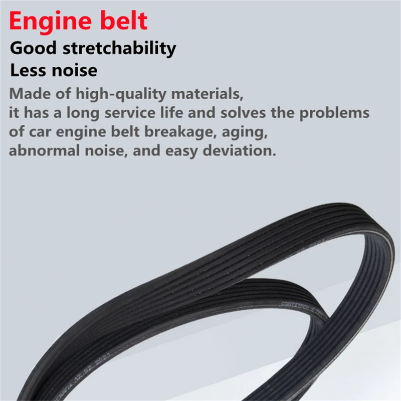 Engine Air Conditioner Belt V-Ribbed Belts Drive For Car, 56% OFF