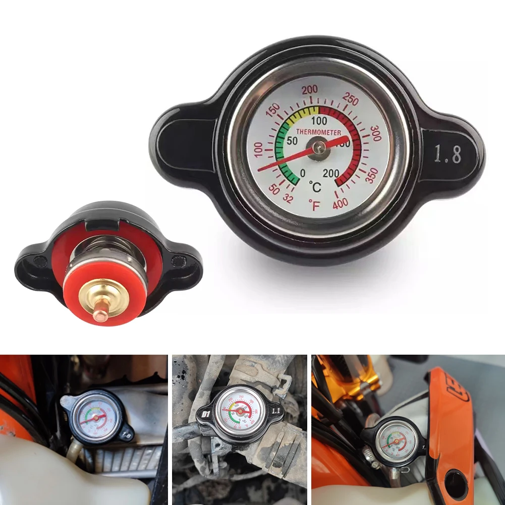 Water-Tank-Thermostatic-Radiator-Cap-Cover-With-Temp-Gauge-Meter-1-8 ...