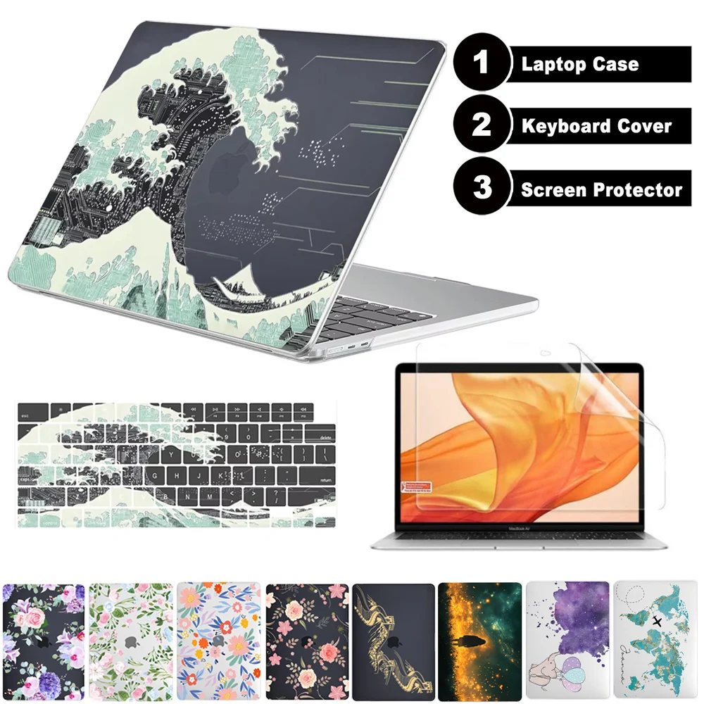 Laptop Case For Macbook Air 13.6 inch M4 M3 M2 2025 2024 2022 A3240 ...