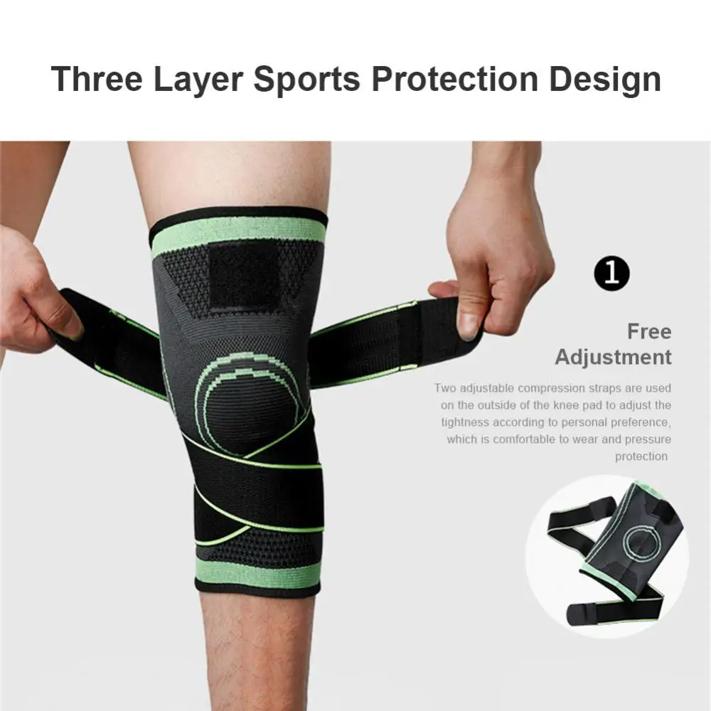 Protège-genou,Genouillères pour la douleur, bande de kinésiologie ...