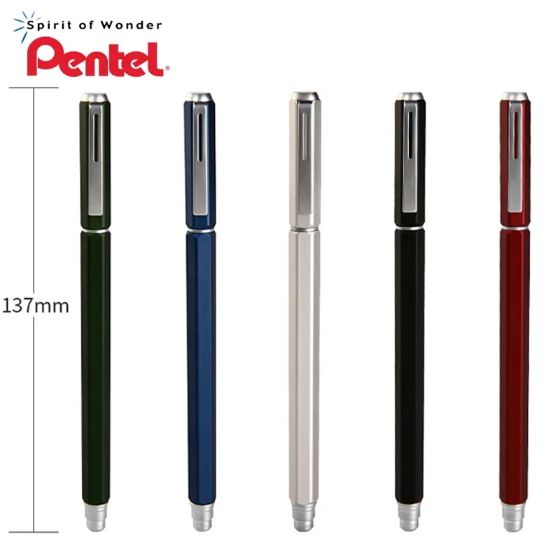 1Pcs-Pentel-Gel-Pen-0-5mm-BLN665-Metal-Needle-Tip-Office-Signature-Pen ...