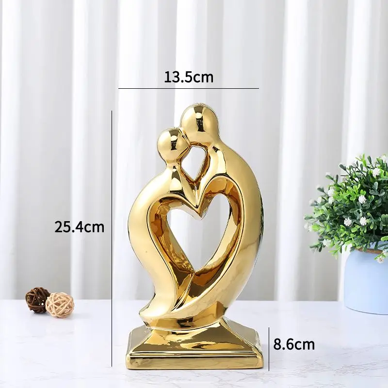 Lovers Embrace Statue