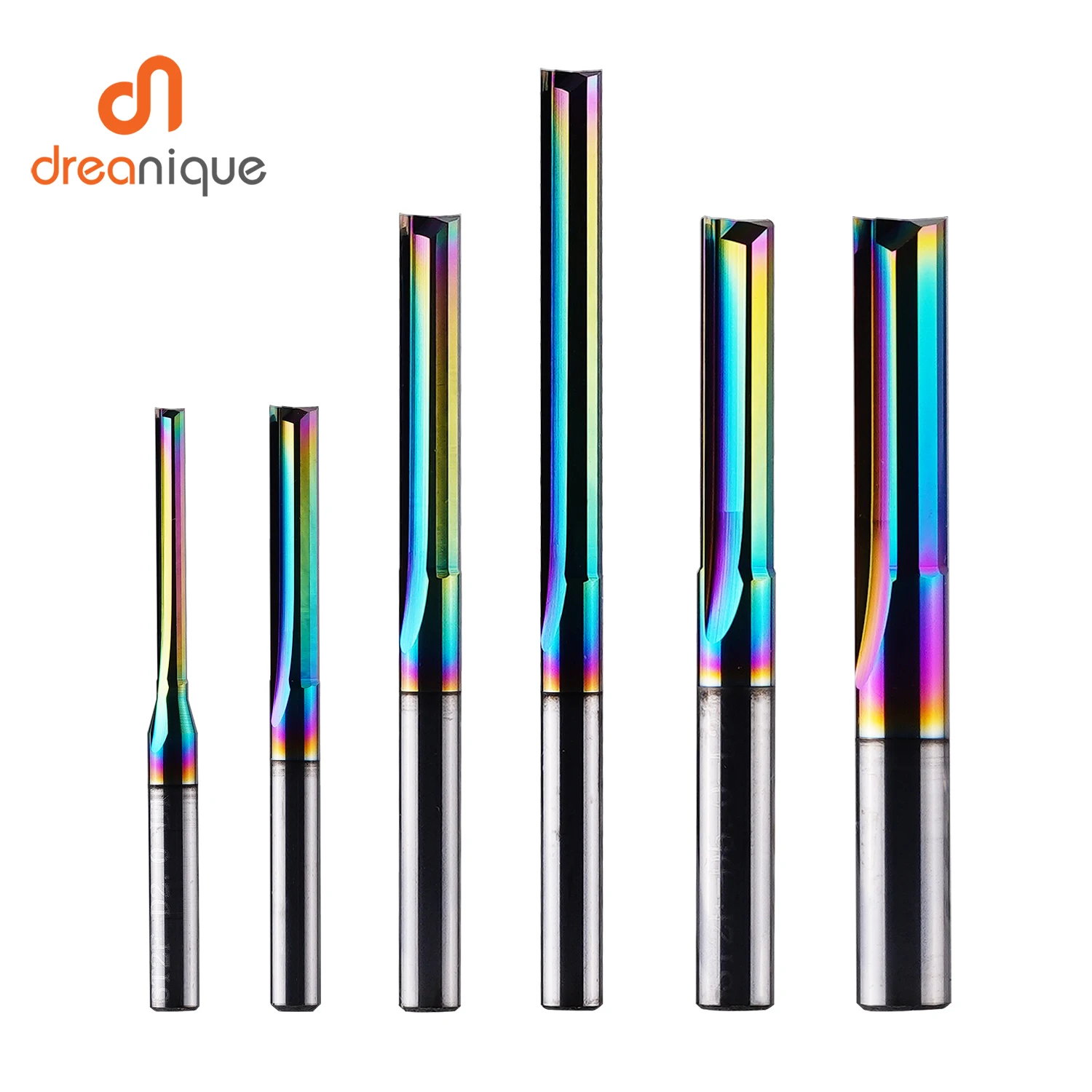 Dreanique-1pc-3-175-4-6-8mm-Shank-DLC-Coatting-2-Flutes-Carbide ...