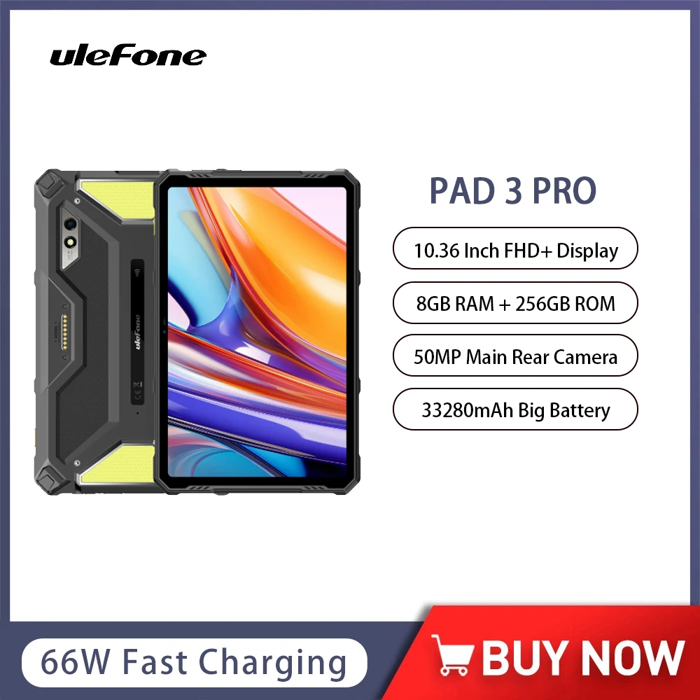 Ulefone-tableta-inteligente-Armor-Pad-3-Pro-Tablet-de-33280mAh-8GB-de ...