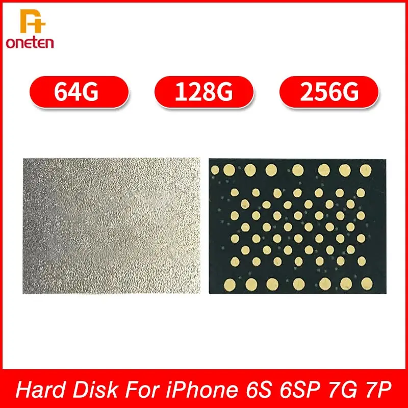 1pcs Phone Hard Disk For iPhone 6S 6SP 7G 7Plus Nand Flash Memory IC ...