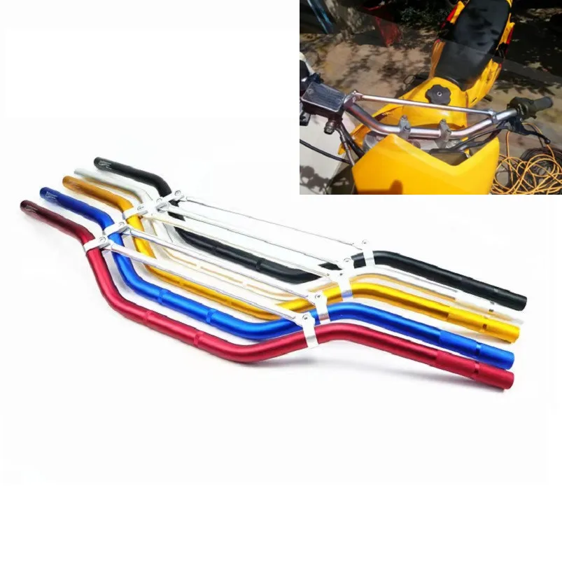 Motorcycle-Universal-7-8-22mm-Handlebar-Drag-Handle-Bar-Street-bike ...