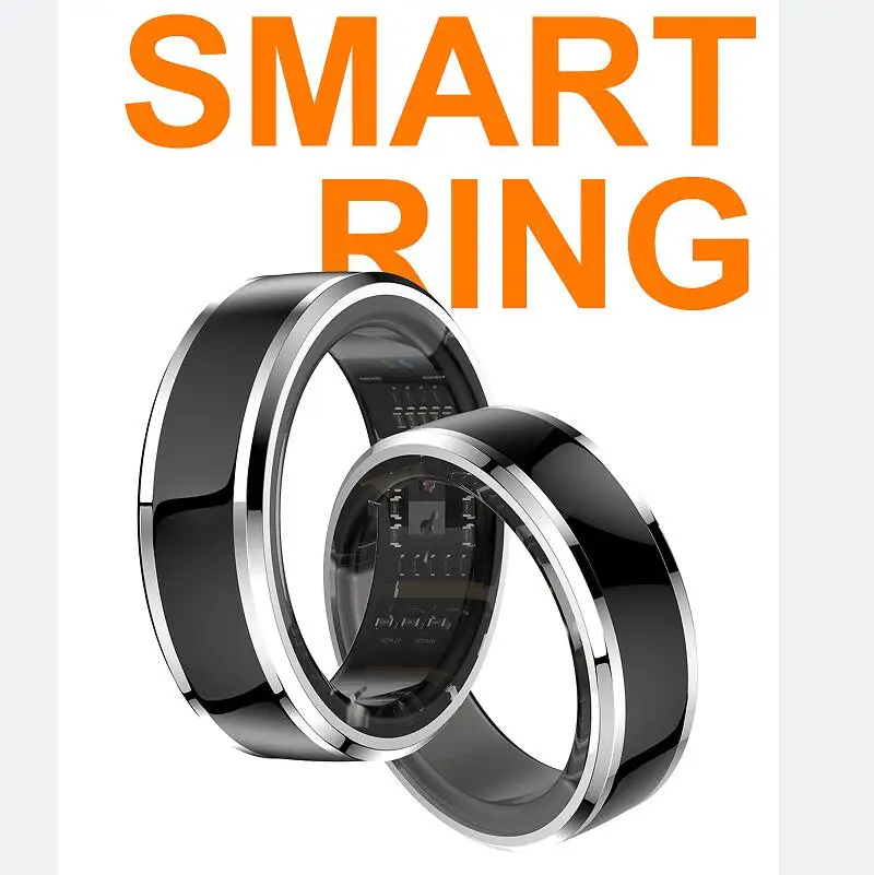 Smart-Ceramic-Ring-Activity-Tracker-with-Heart-Rate-Sleep-Monitor-Blood ...