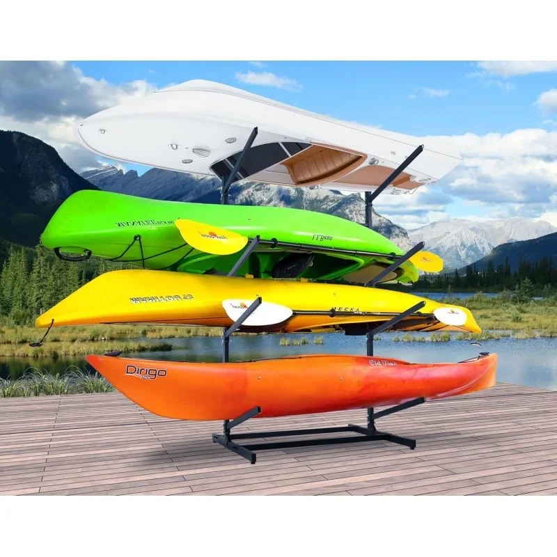 Kayak-storage-rack-racks-for-Outdoor-heavy-duty-steel-adjustable ...