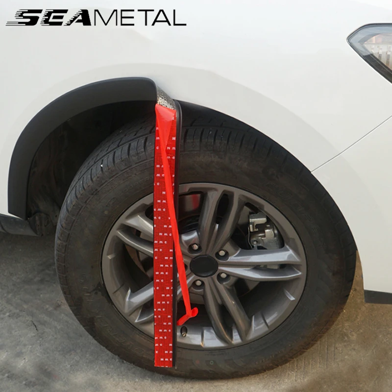 SEAMETAL Car Wheel Eyebrow Protector Strip Universal Auto Tyre Eyebrow ...