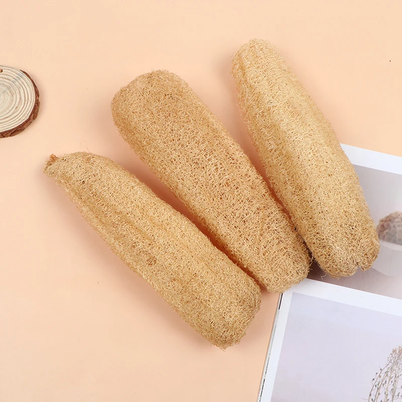Full Loofah Biodegradable Loofah Sponge Natural Exfoliating Cellulose ...