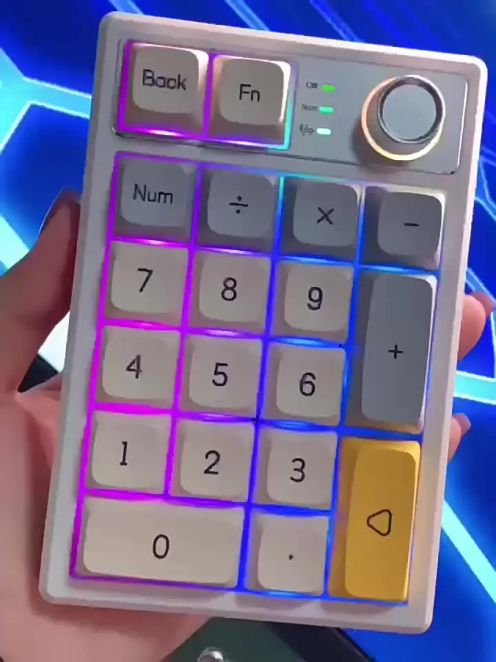 KEYCOOL K19 RGB беспроводная механическая нумпад | AliExpress