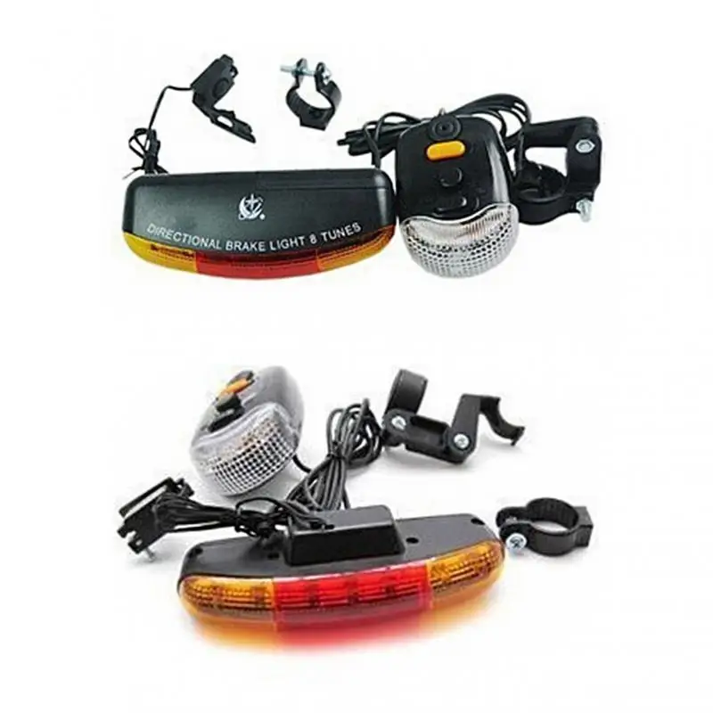 Multifunctional Bicycle Turn Signal Tail Light Electric Horn Brake ...