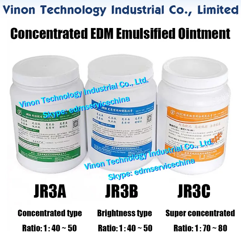 JR3A JR3B JR3C EDM Concentrated Emulsified Ointment Used in WEDM-HS ...