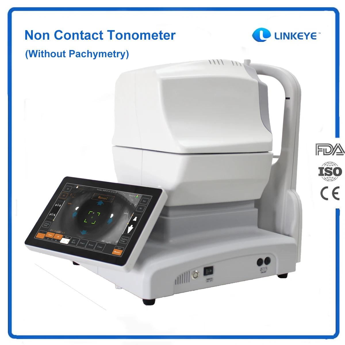 LINKEYE-Ophthalmic-Equipment-Intraocular-Pressure-Full-Auto-Non-Contact ...