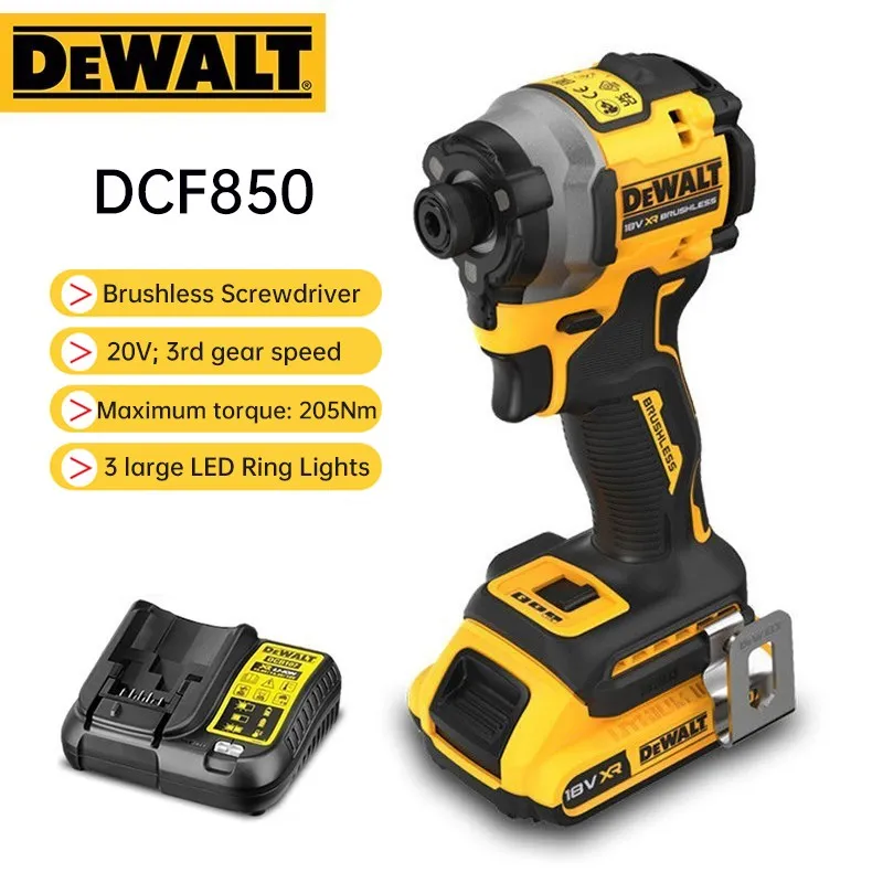 DEWALT destornillador eléctrico inalámbrico DCF850, taladro portátil ...