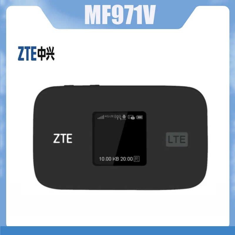 Original Unlock 300mbps Zte Mf971v Cat6 Wifi Router 4g Lte With B1/2/3 ...