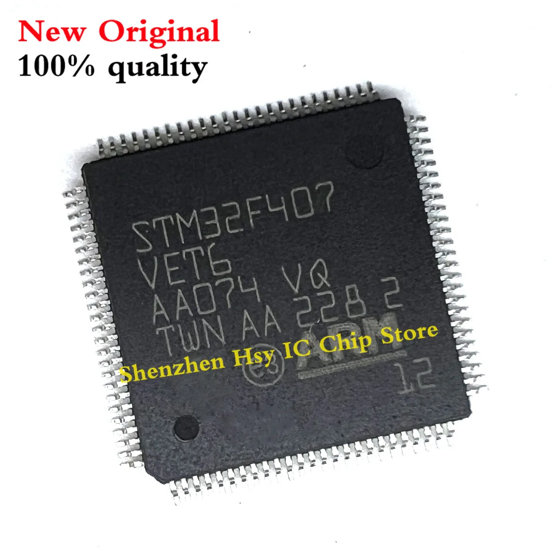 1piece-100-New-STM32F407VET6-STM32F407VGT6-STM32F407-VET6-STM32F407 ...