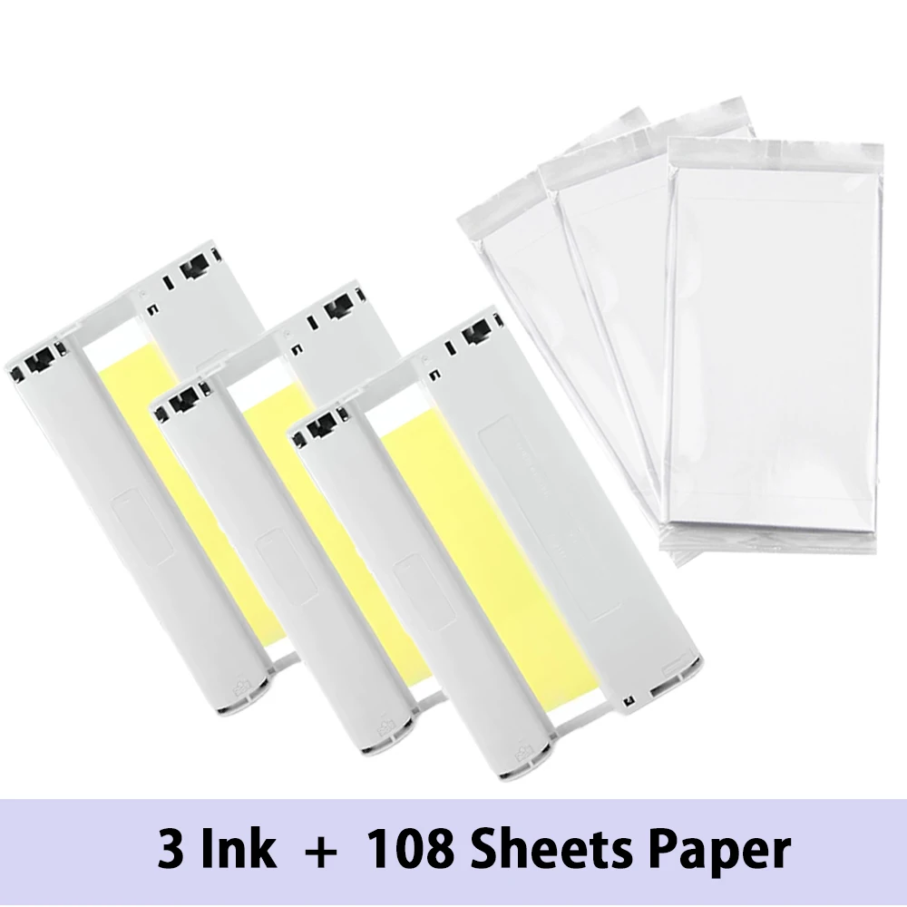 KP108IN-KP-36IN-for-Canon-Selphy-CP1300-CP1200-Printer-Ink-Cartridge ...