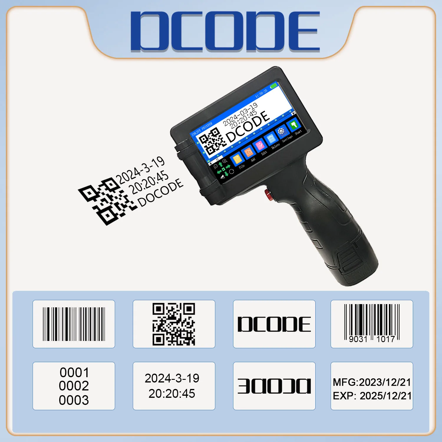 DCODE-1755PLUS-12-7MM-Thermal-Inkjet-Printer-Text-QR-Barcode-Batch-Number-Logo-Label-Print ...