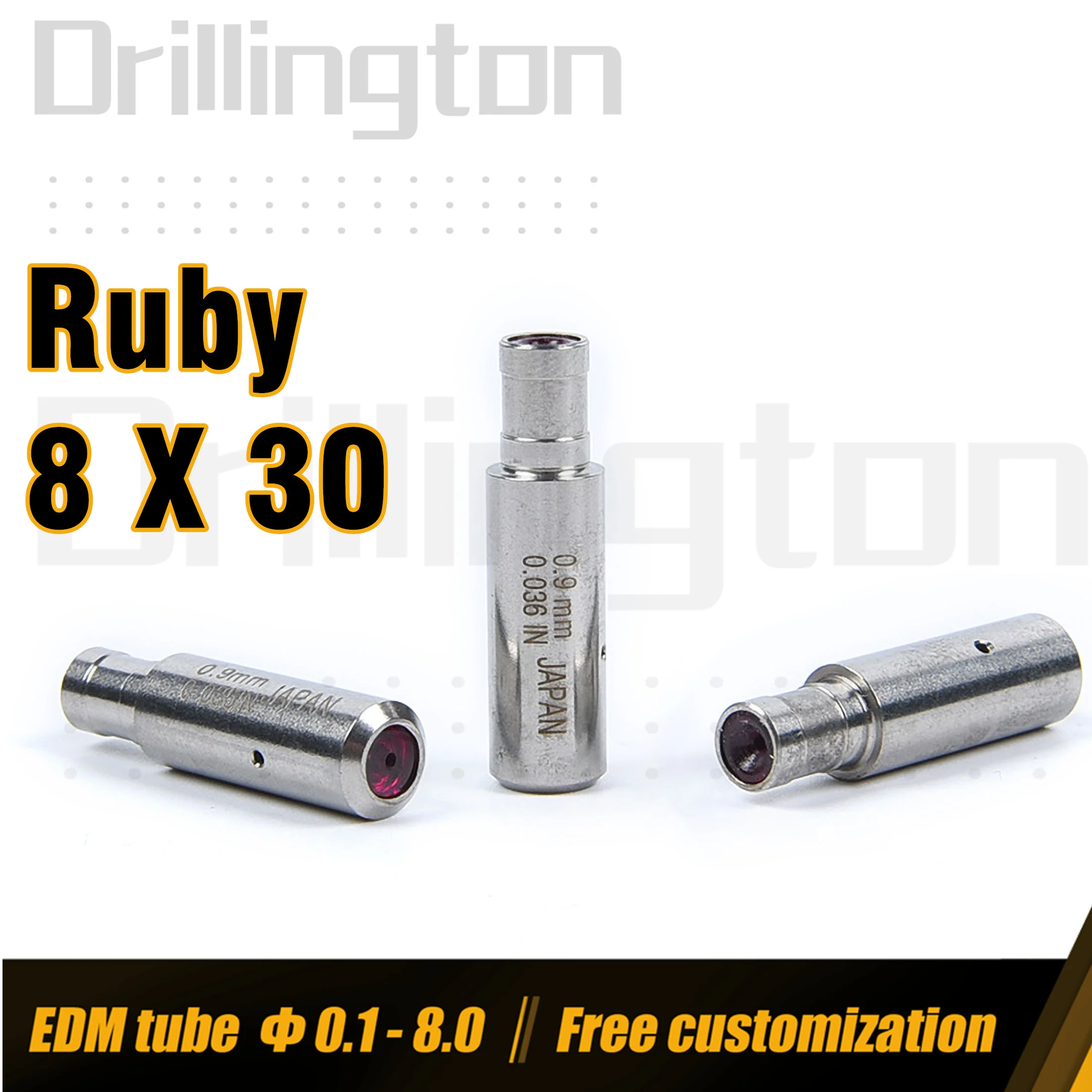 EDM-Electrode-Guide-8-x-30-Ruby-Guide-EDM-Tube-Guides-EDM-Drilling ...