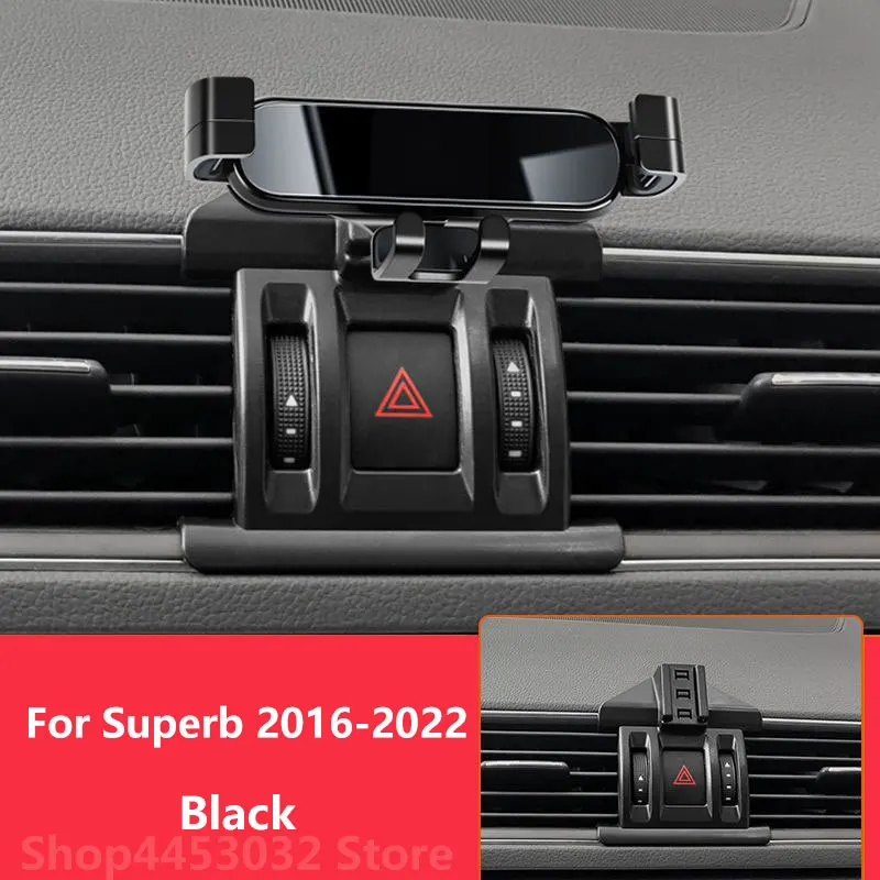 Car Mobile Phone Holder For Skoda Superb 3 2 2022 - 2016 Mounts Bracket ...