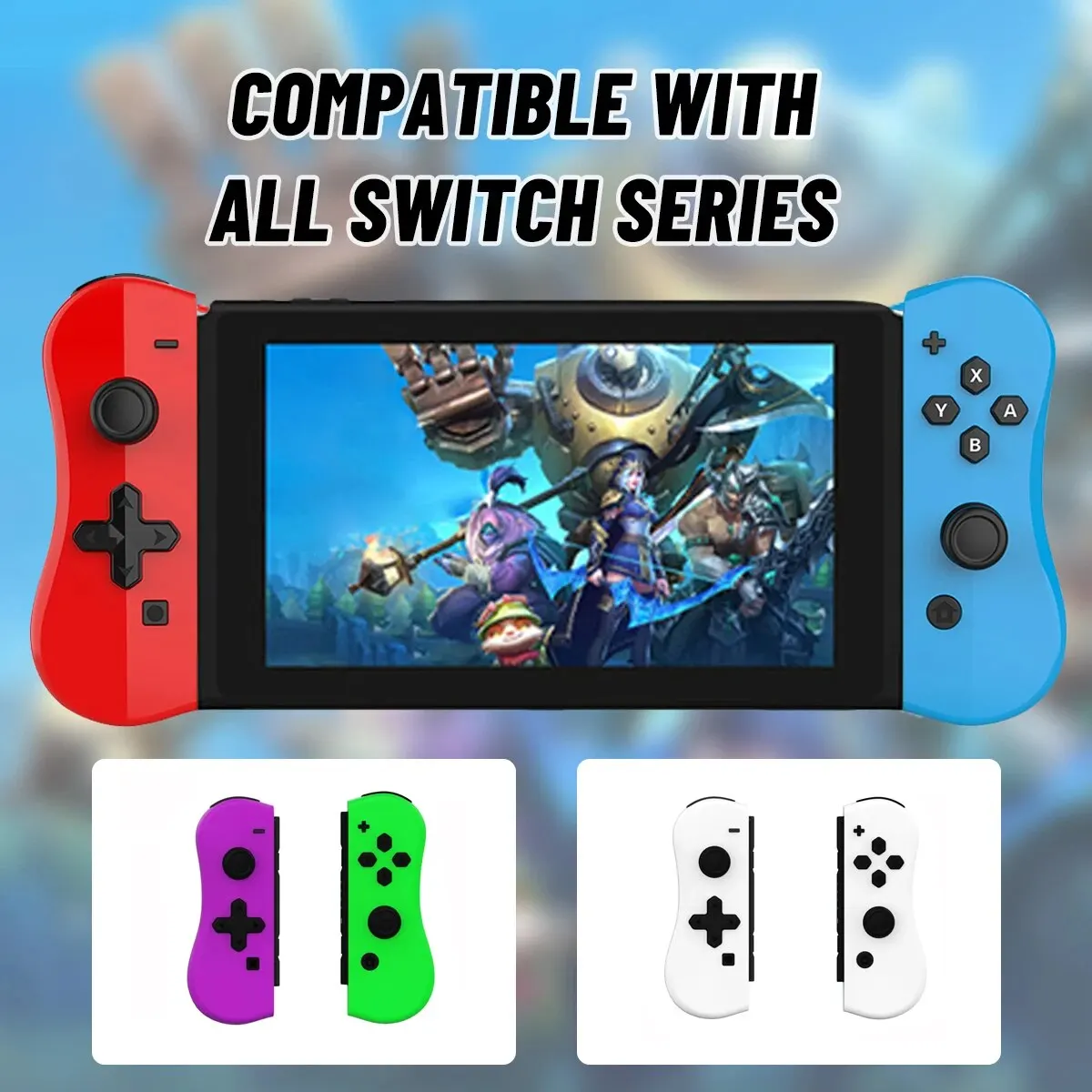 Wireless-Joypad-Controller-for-Nintendo-Switch-OLED-Game-Console-L-R ...
