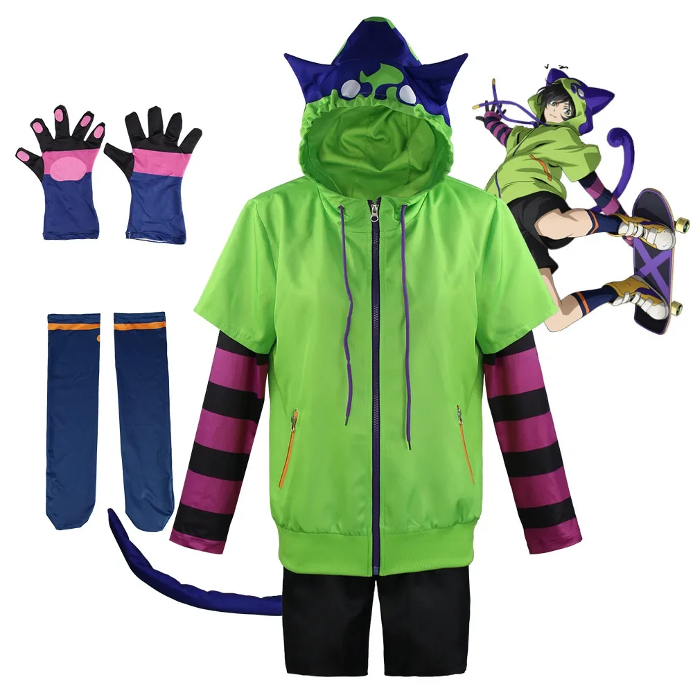 SK8-the-Infinity-Anime-Cosplay-Set-Chinen-Miya-Inspired-Skating-Outfit ...
