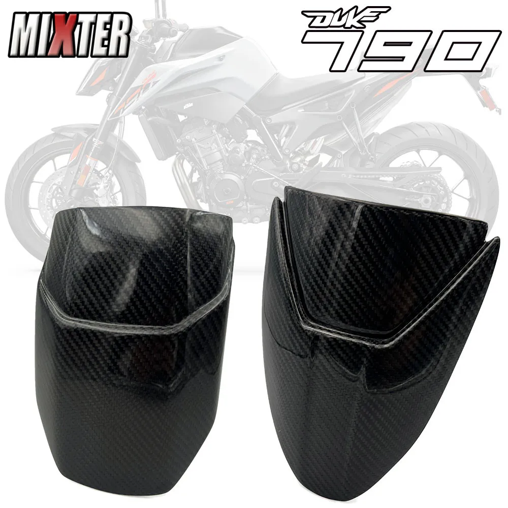 Motorcycle-Real-Carbon-Fiber-Front-Rear-Fender-Rear-Extender-Extension ...