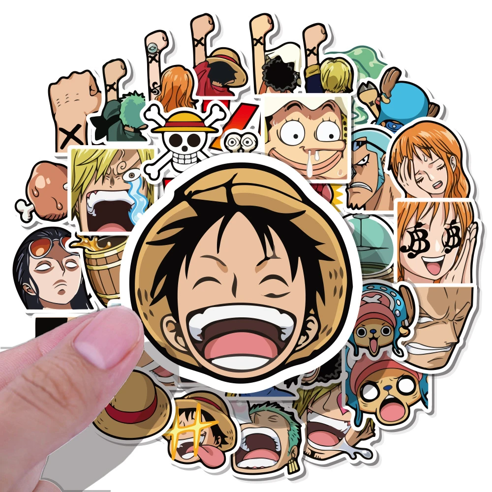 Cute One Piece Stickers | Graffiti Sticker | One Piece Anime | Stickers ...