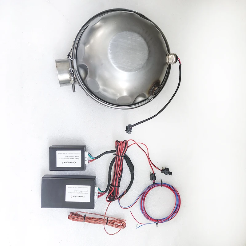 Vehicle Electric Exhaust Sound Speaker Booster, One and Two Loud ...