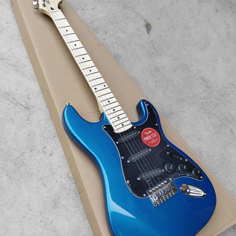 Dark-blue-electric-guitar-is-a-very-popular-colorand-has-good ...