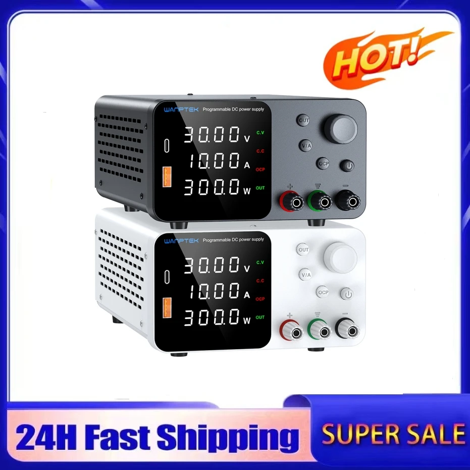 TPS3010-Laboratory-DC-Power-Supply-Adjustable-30V-10A-60V-5A-For-Phone ...