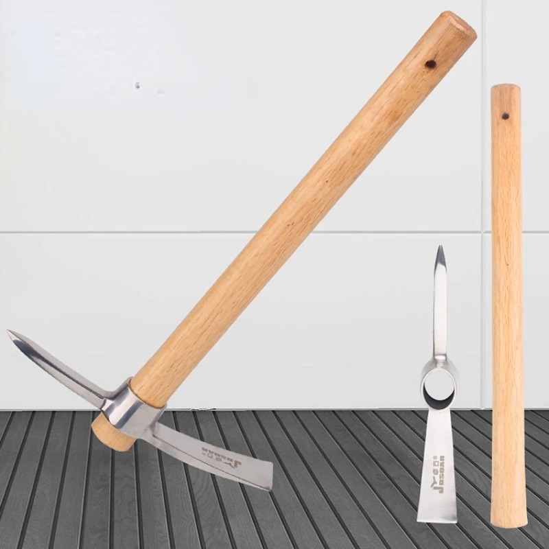 Outdoor-stainless-steel-cross-pick-small-pick-small-hoe-camping ...