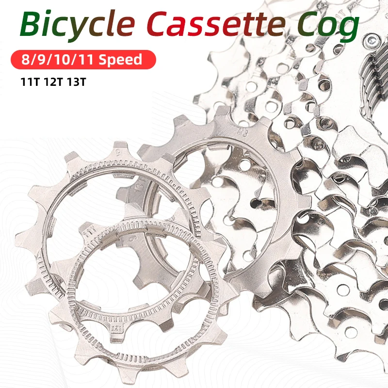 Bicycle Cassette Cog 8 9 10 11 Speed 11T 12T 13T Freewheel Parts 1pcs ...